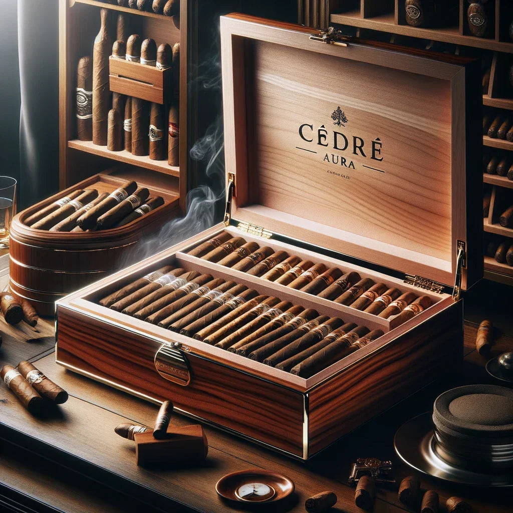 La Conservation Parfaite : la Cave à Cigare Premium Cèdre Aura ...