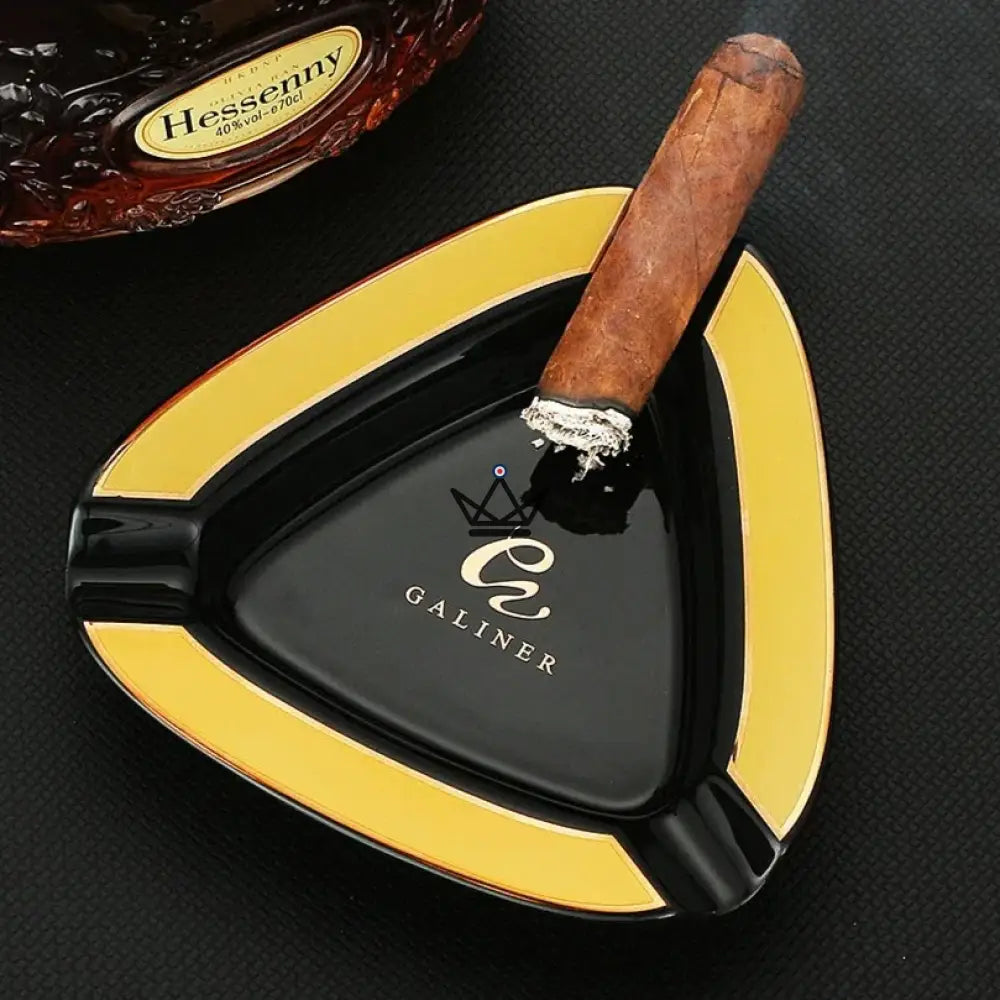 Cendrier à Cigare Triade Élégance - Céramique Luxe 3 Cigares – Atelier ...