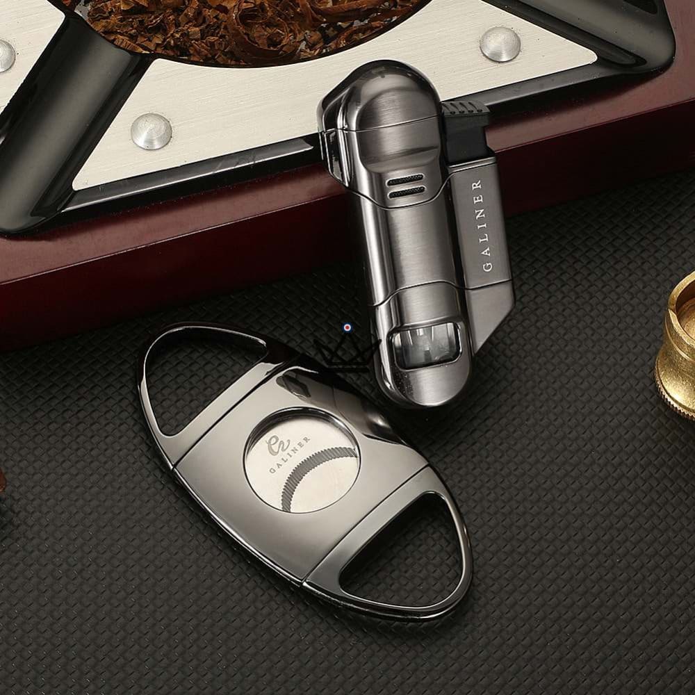 Cigar Cutter and Lighter Set - For Cigar Lovers – Atelier Atypique